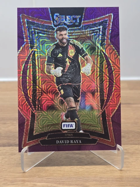 2024-25 PANINI - Select FIFA Soccer - David Raya Spain Terrace Purple ...