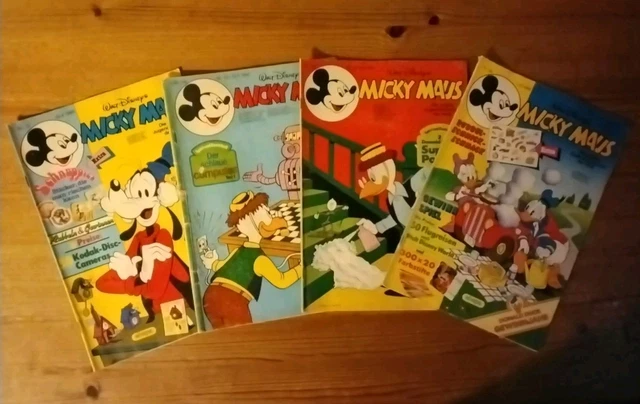 MICKY MAUS 4 HEFTE ohne Beilagen EUR 1,00 - PicClick DE