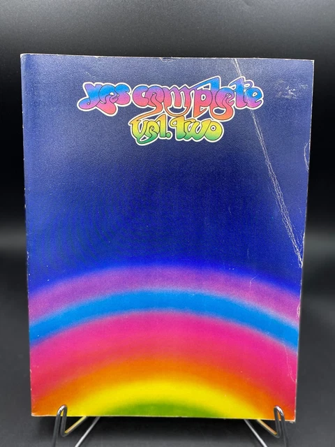 YES COMPLETE VOLUME Deux 1977 - 12 Chansons & Partitions Musique Jon ...
