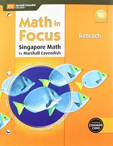 MATH IN FOCUS: Singapore Math: Reteach Blackline Master B Grade 1 ...