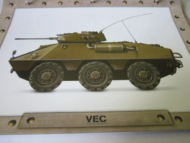 RADPANZER TYPENBLATT VEC Spanien 1980 Spähpanzer EUR 4,90 - PicClick DE
