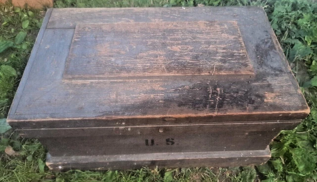 WWI MILITARY TOOL Chest US Army Signal Corps Wood Box £314.42 - PicClick UK