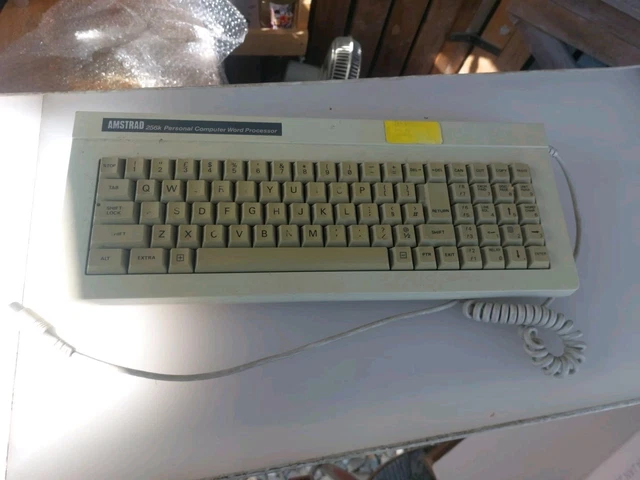 AMSTRAD 8512 KEYBOARD 512k Personal Computer Work Processor PCW Vintage ...