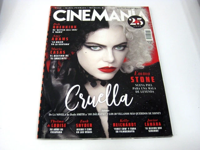 CINEMANIA MAGAZINE CRUELLA Emma Stone-Thelma & Louise (30 Years) May ...