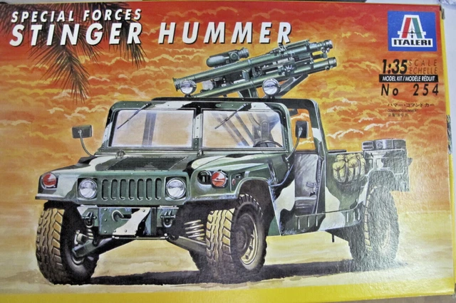 SPECIAL FORCES STINGER Hummer Italeri | N° 254 | 1:35 EUR 29,99 ...