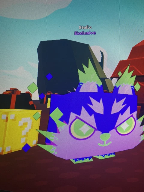 PET SIMULATOR X Huge Neon Twilight Wolf EUR 15,99 - PicClick DE