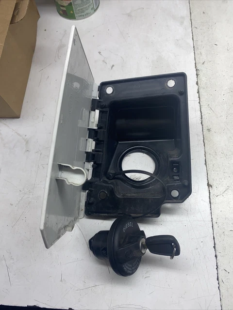 CITROEN RELAY, FIAT Ducato, Peugeot Boxer Fuel Flap Cap Cover White ...