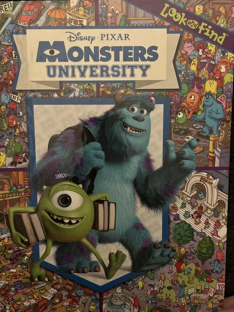DISNEY PIXAR: MONSTERS University: Look and Find - Hardcover - Good $12 ...