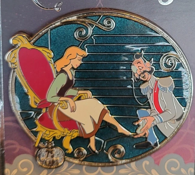 DISNEY PARKS PIN 2025 Cinderella 75th Anniversary Cinderella And Duke ...
