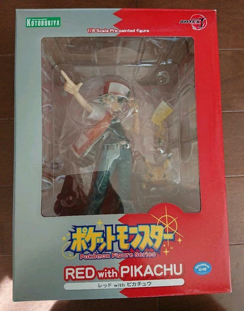 ARTFX J POKEMON Red with Pikachu Figure KOTOBUKIYA Japan £240.14 ...