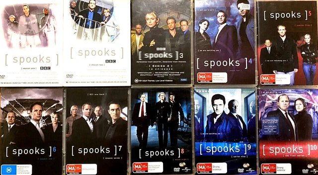 SPOOKS (MI-5): THE Complete Series | Season 1-10 (DVD, 40 Discs) "NEW" $118.00 - PicClick AU