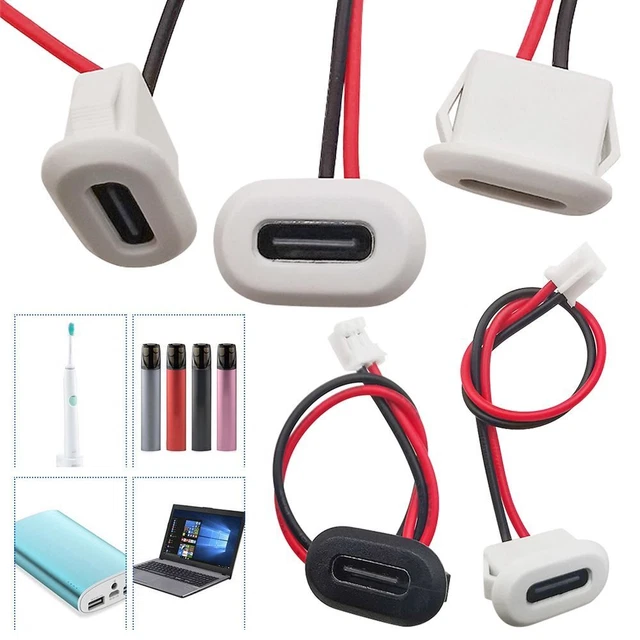Port Plug Socket Type C Connector Female Socket Usb C Charger Card