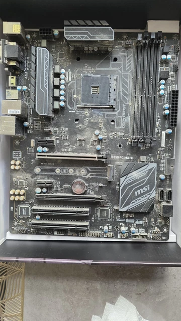 MSI B350 PC Mate AM4 Motherboard £40.00 - PicClick UK