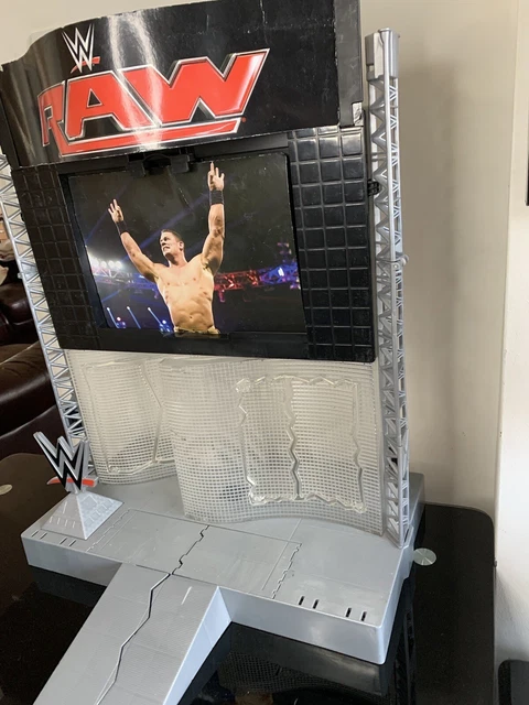 WWE WRESTLING MATTEL Raw Ultimate Entrance Stage Ramp Great Condition ...