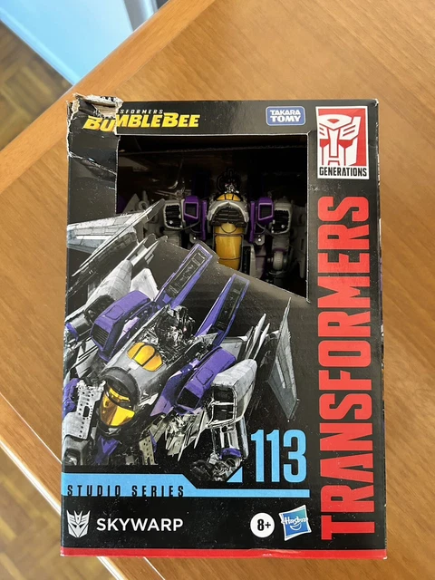 HASBRO TRANSFORMERS BUMBLEBEE Studio Series 113 Skywarp Damaged ...