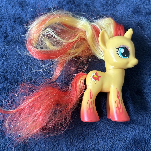 MY LITTLE PONY G4 8cm Sunset Shimmer Through The Mirror 2010 Hasbro £14 ...