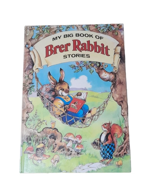 MY BIG BOOK of Brer Rabbit Stories old vintage Children's picture book ...