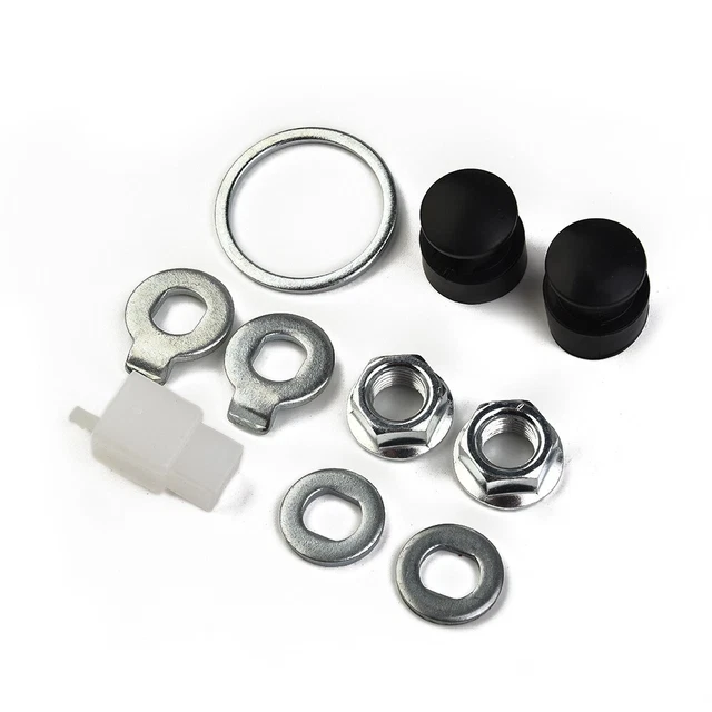 ASSE MOTORE MOZZO e-bike M14 dado di blocco/lavatrice/distanziatore/copertura dado EUR 12,63 ...