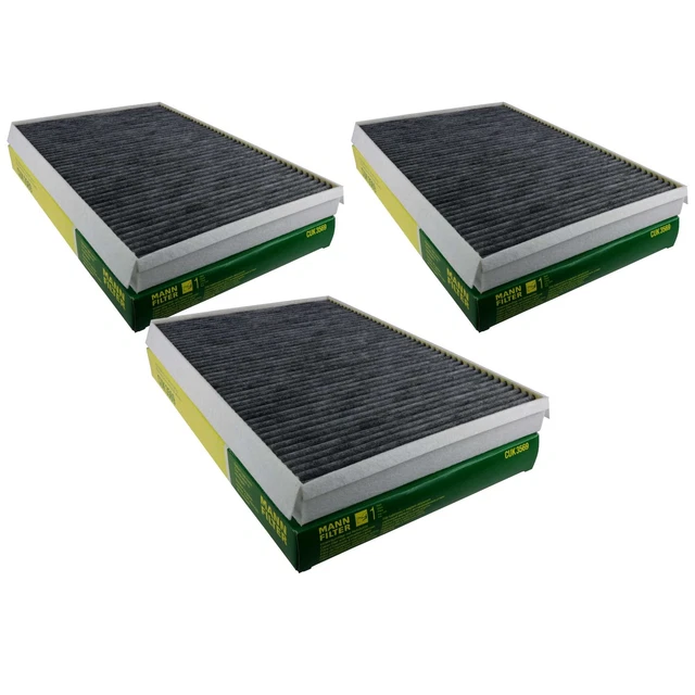 3X ORIGINAL MANN Filtre Air Intérieur à Pollen D'Habitacle CUK 3569 EUR ...