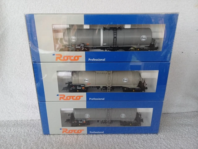 ROCO HO GAUGE 45988 DB EVA Tank Wagons Triple Pack £74.99 - PicClick UK