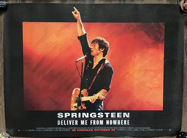 SPRINGSTEEN DELIVER ME from Nowhere Original Quad Cinema Poster 2025 £ ...