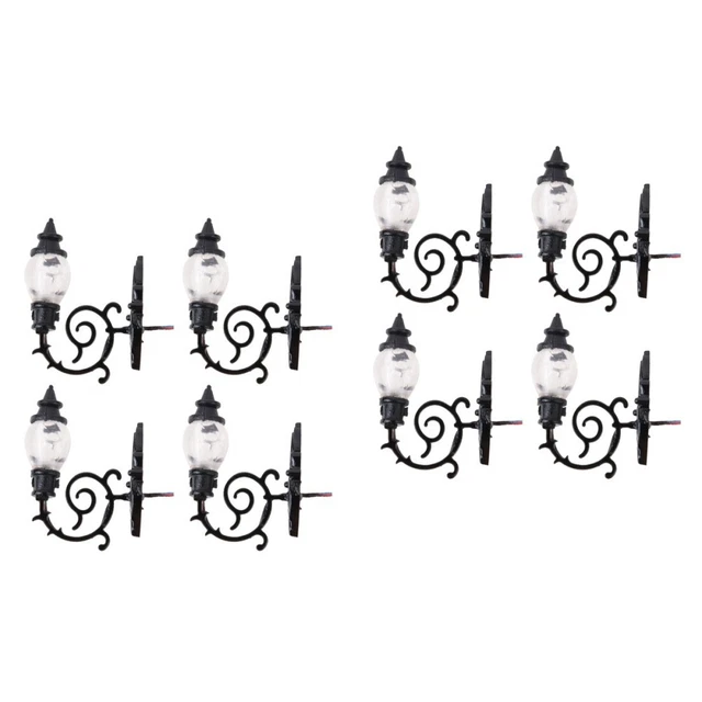 2 COUNT SAND Table Building Materials Miniature Scene Lamp Wall Tiny ...