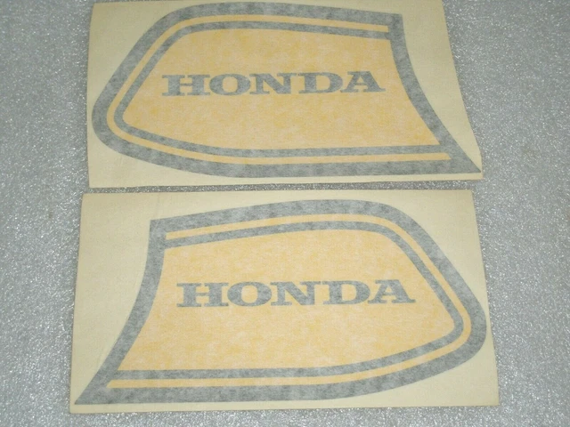 1973 HONDA SL70 Fuel Tank Mark/Stripe/Emblem/Decal Set 2 Left & Right ...
