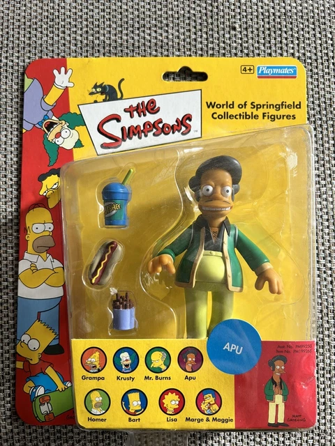 THE SIMPSONS WORLD Of Springfield Apu Figure 2001 £20.00 - PicClick UK