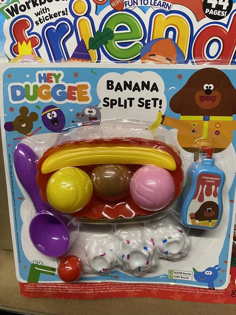 FUN TO LEARN Friends Magazine / Hey Duggee Banana Split Toy Set £9.20 ...