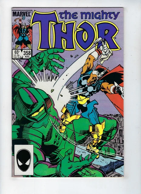 THOR # 358 Beta Ray Bill Walter Simonson histoire/art août 1985 VF+ EUR ...