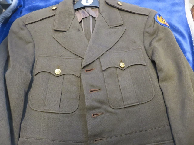WW2 AMERICAN OFFICERS 1942 Dated Tunic. £37.08 - PicClick UK