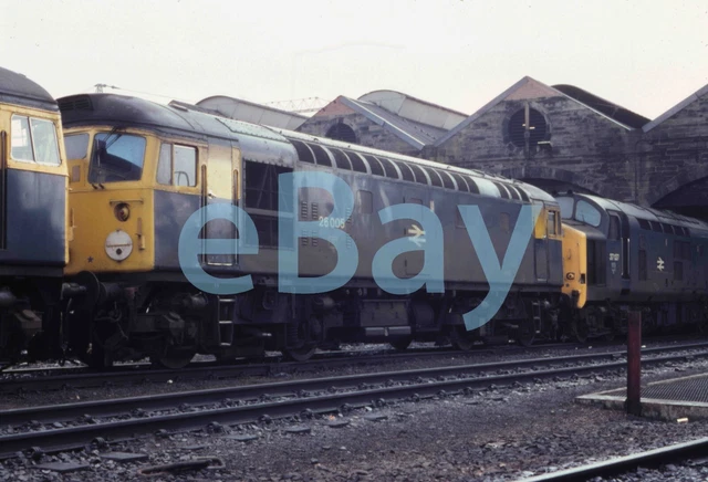 35MM RAILWAY SLIDE of Class 26 26005 @ Motherwell Copyright to Buyer £3 ...
