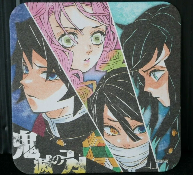 DEMON SLAYER: KIMETSU no Yaiba "Hashira" Paper Art Coaster (1) JAPAN ...