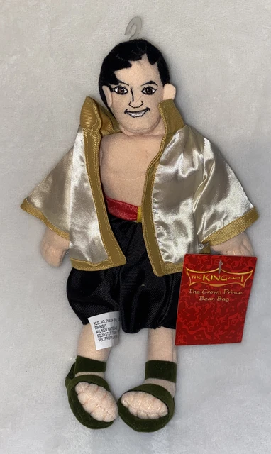 VINTAGE DISNEY THE King & I The Crown Prince Bean Bag Plush Doll $33.98 ...