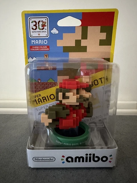 NINTENDO 8-BIT MARIO AMIIBO Classic Colours SUPER MARIO BROS 30TH ...