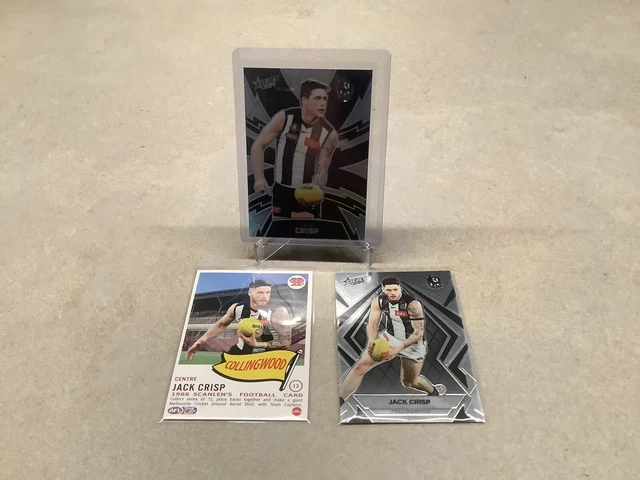 COLLINGWOOD CARD 2024 Jack Crisp Thunderbolt #098 + Two Other cards ...