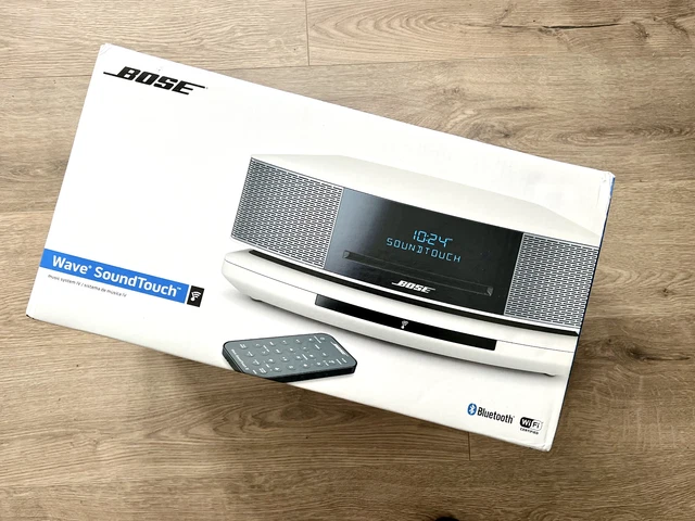 BOSE WAVE SOUNDTOUCH Music System Iv 4 Cd Dab Radio Bluetooth Arctic ...