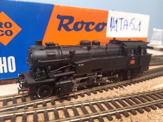 SNCF ROCO HO Ref 4122B : Locomotive à vapeur 141 TA 501 EUR 99,00 - PicClick FR