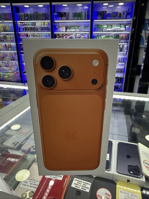 APPLE IPHONE 17 Pro Max 256GB Cosmic Orange Unlocked Smartphone New ...