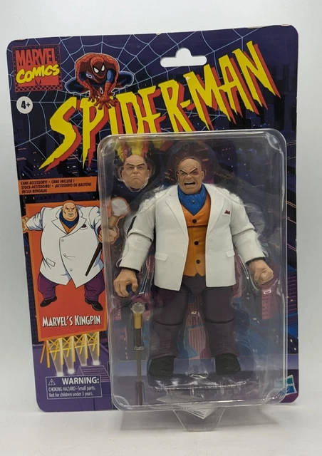 NEW SPIDER-MAN MARVEL Legends Kingpin Action Figure 2020 Hasbro *SEALED ...