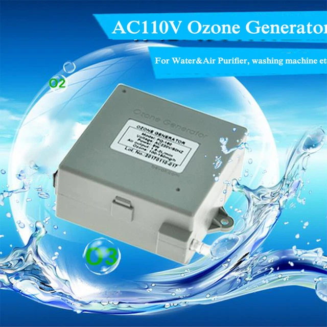 PORTABLE OZONE GENERATOR For Water Air Disinfection Vegetable Washing ...