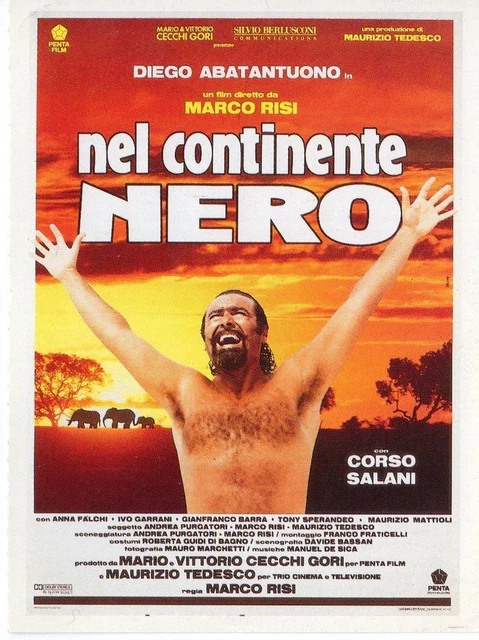 CARTOLINA SCHEDA CIAK NEL CONTINENTE NERO DIEGO ABATANTUONO EUR 1,20 ...