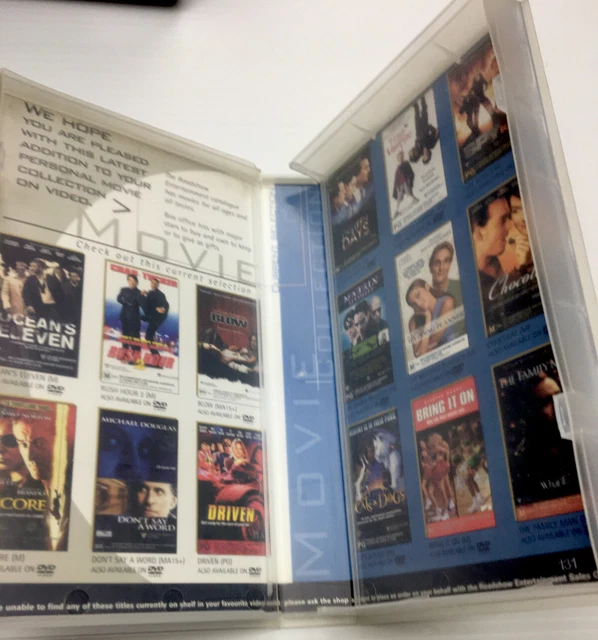 TRAINING DAY VHS Denzel Washington Video Movie Cassette TAPE M15+ PAL £ ...