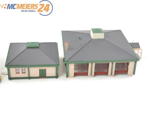 FALLER H0 130963 Gebäude 2-tlg. Busreise Unternehmen / Licht E585 EUR ...