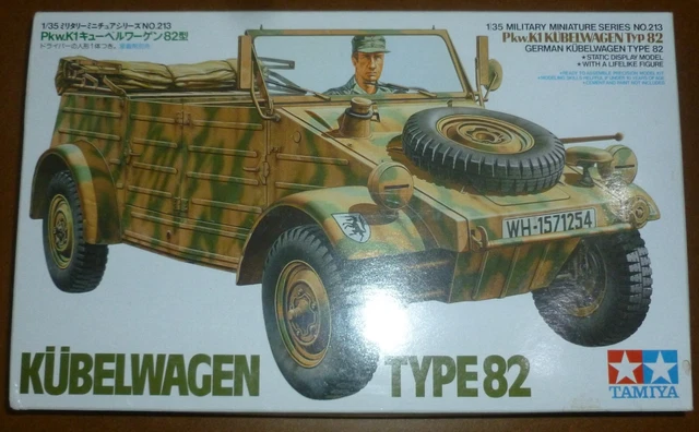 TAMIYA 35213 KUBELWAGEN Type 82 1/35 scale Kit EUR 14,97 - PicClick DE