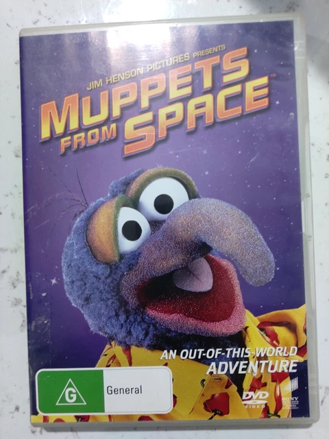 MUPPETS FROM SPACE DVD Jim Henson Pictures Rating G WIDESCREEN 85 ...