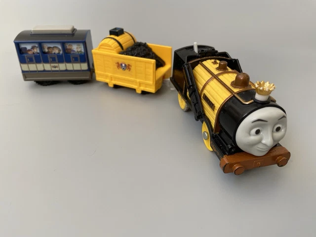 THOMAS THE TANK Engine Trackmaster STEPHEN THE ROCKET Train + Pop Up ...