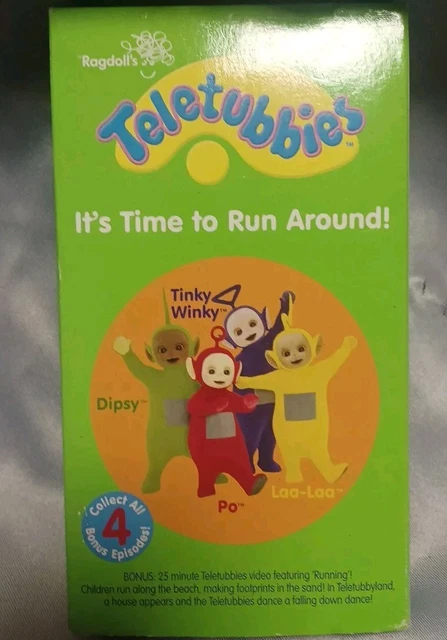 TELETUBBIES IT’S TIME to Run Around VHS 2004 Bonus Episode Video ...