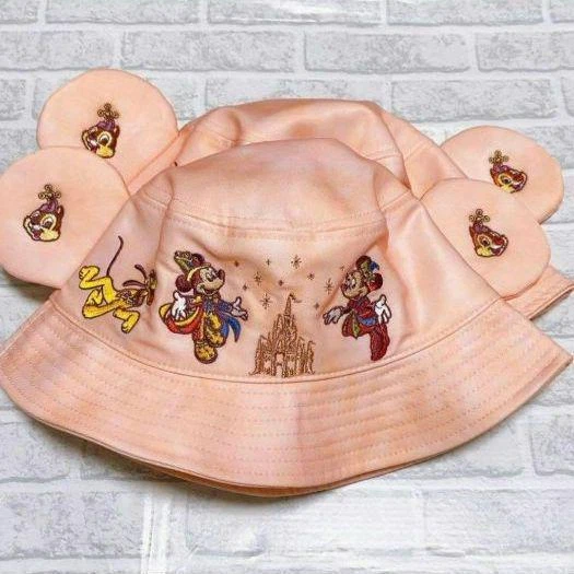 DISNEY MICKEY MINNIE 40Th Anniversary Hat Chip Dale Set Japan Free Ship ...