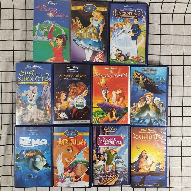 WALT DISNEY VHS Kassetten (Sammlerstücke) EUR 65,99 - PicClick DE